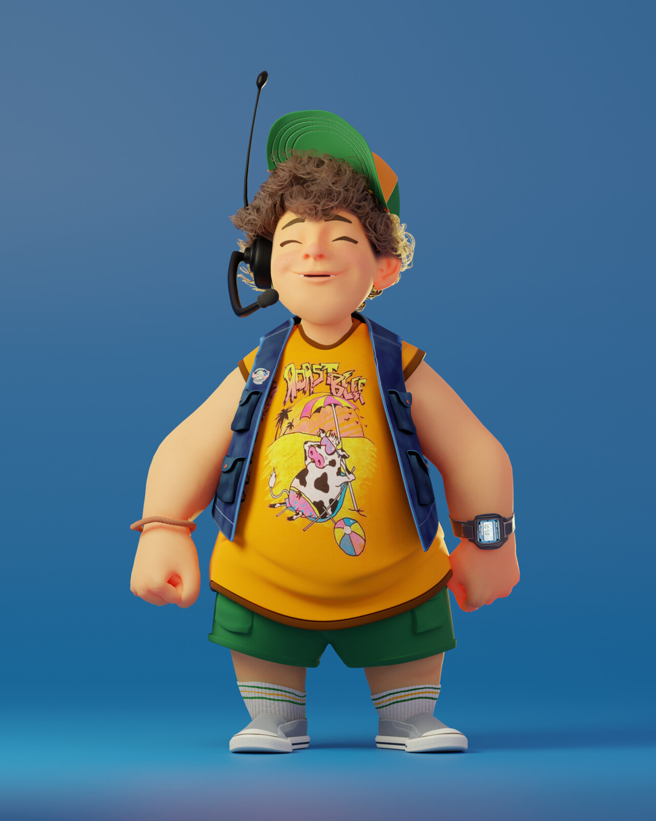 Tim Fabillon - Dustin "Toothless" from Stranger Things