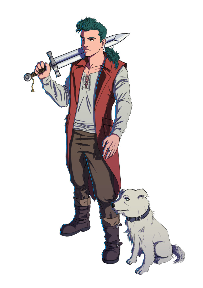 Andrés 'Akatsuya' Gil Vázquez - Stories from Vaedhen Artwork