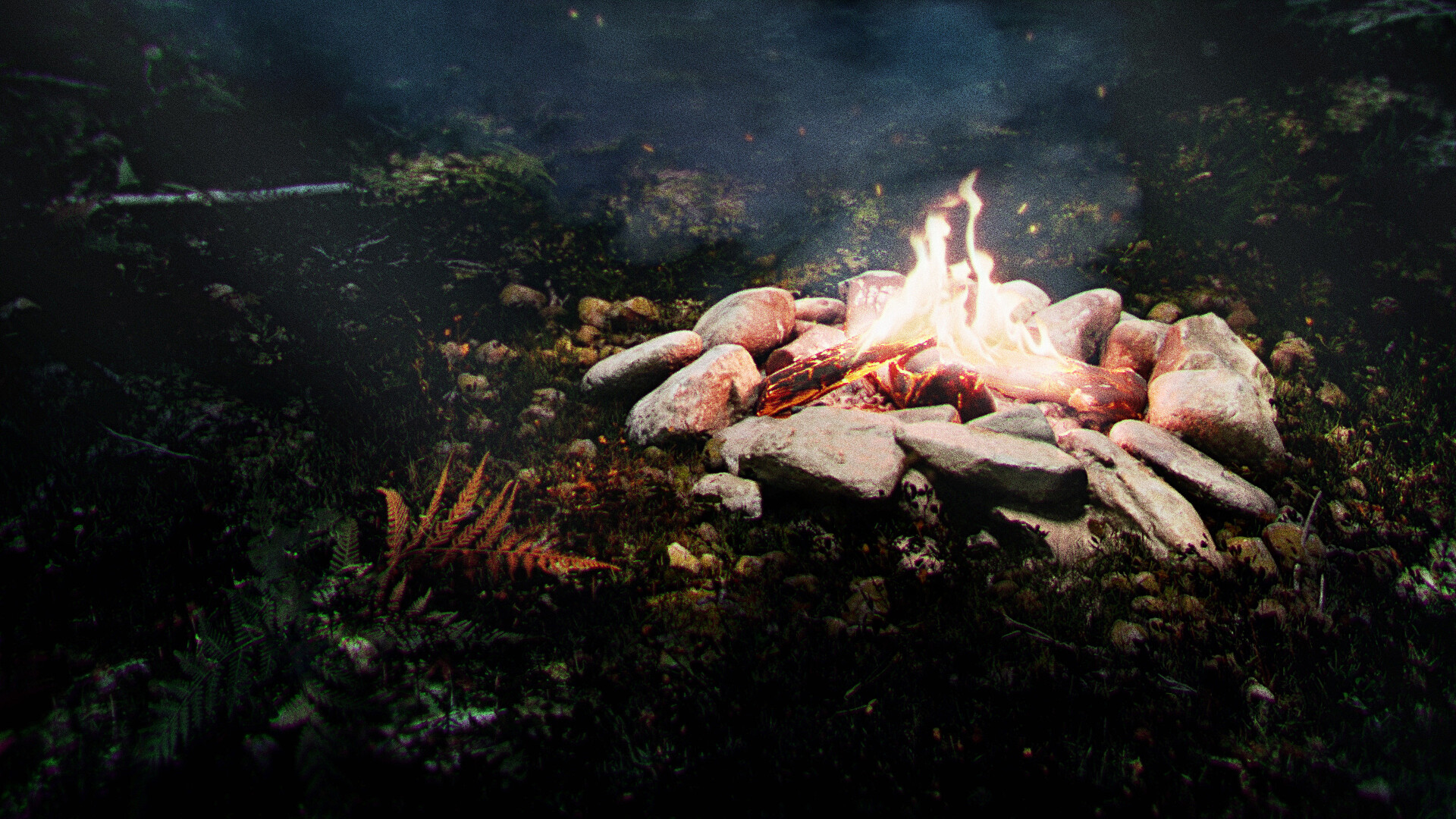ArtStation - Realistic Campfire