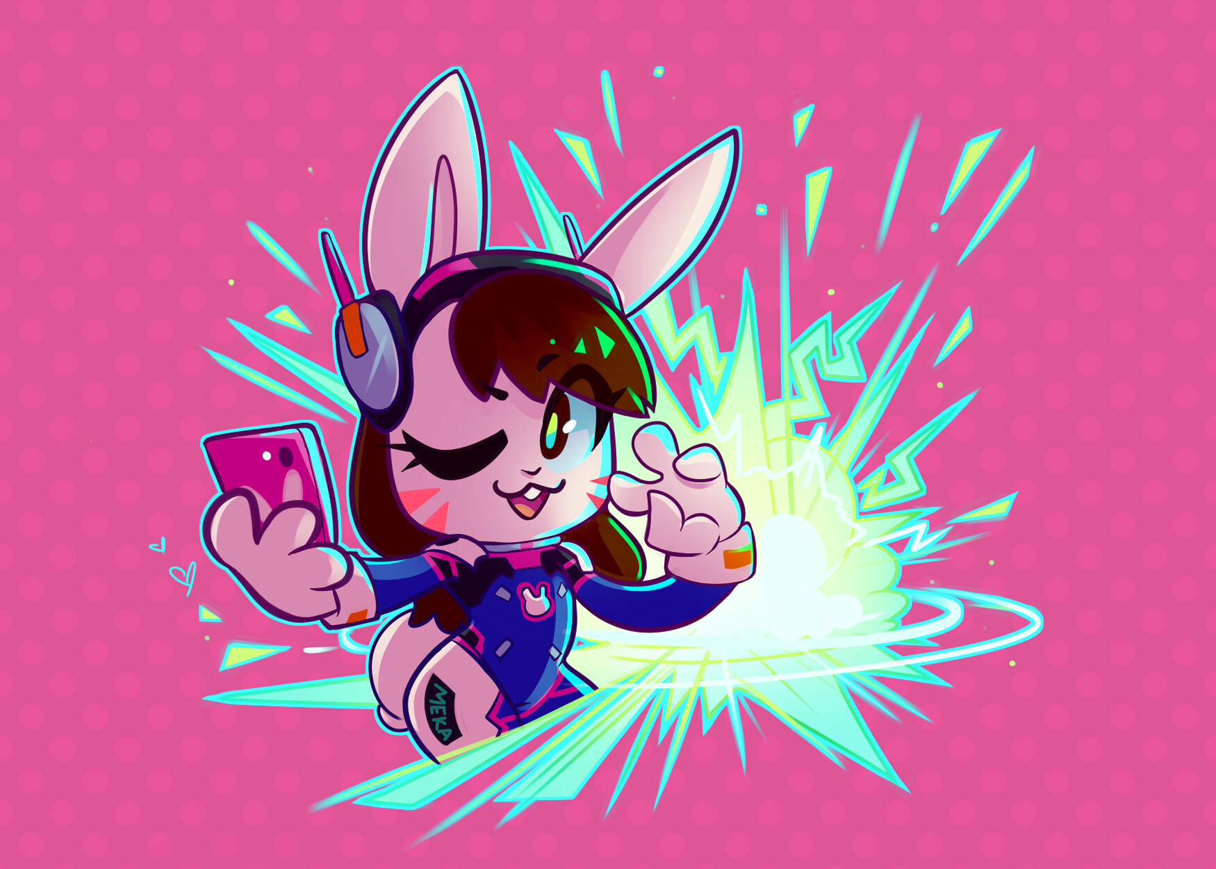 ArtStation - Bunny DVa