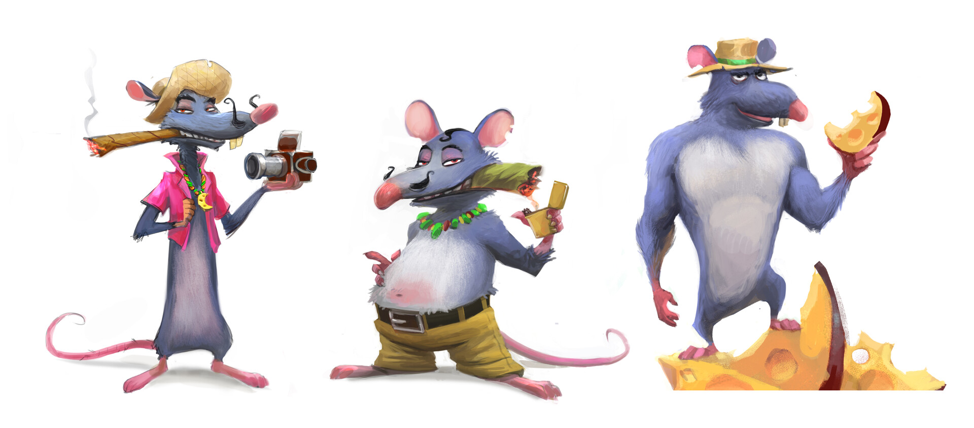 ArtStation - I've got rats!