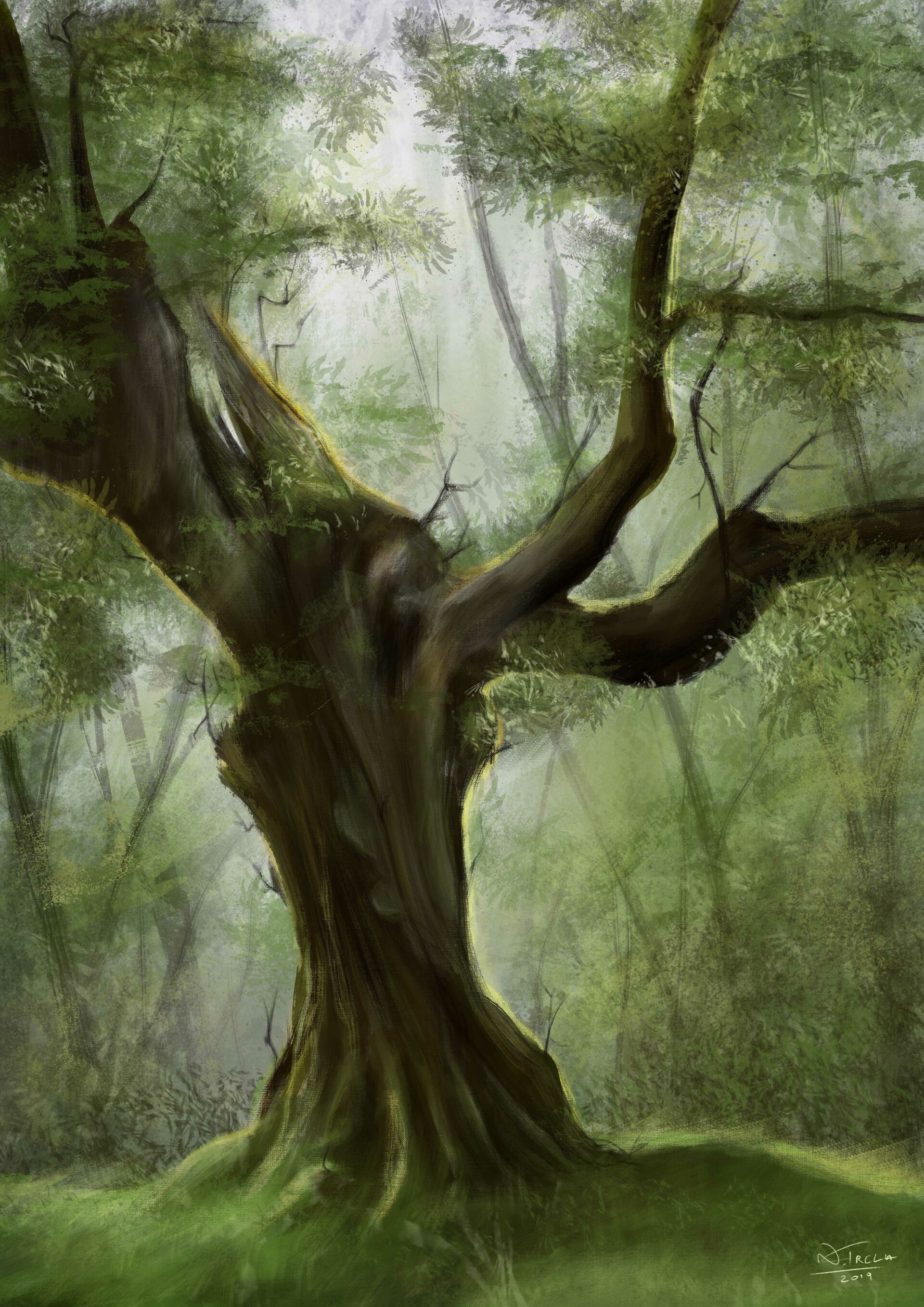 ArtStation - The Tree