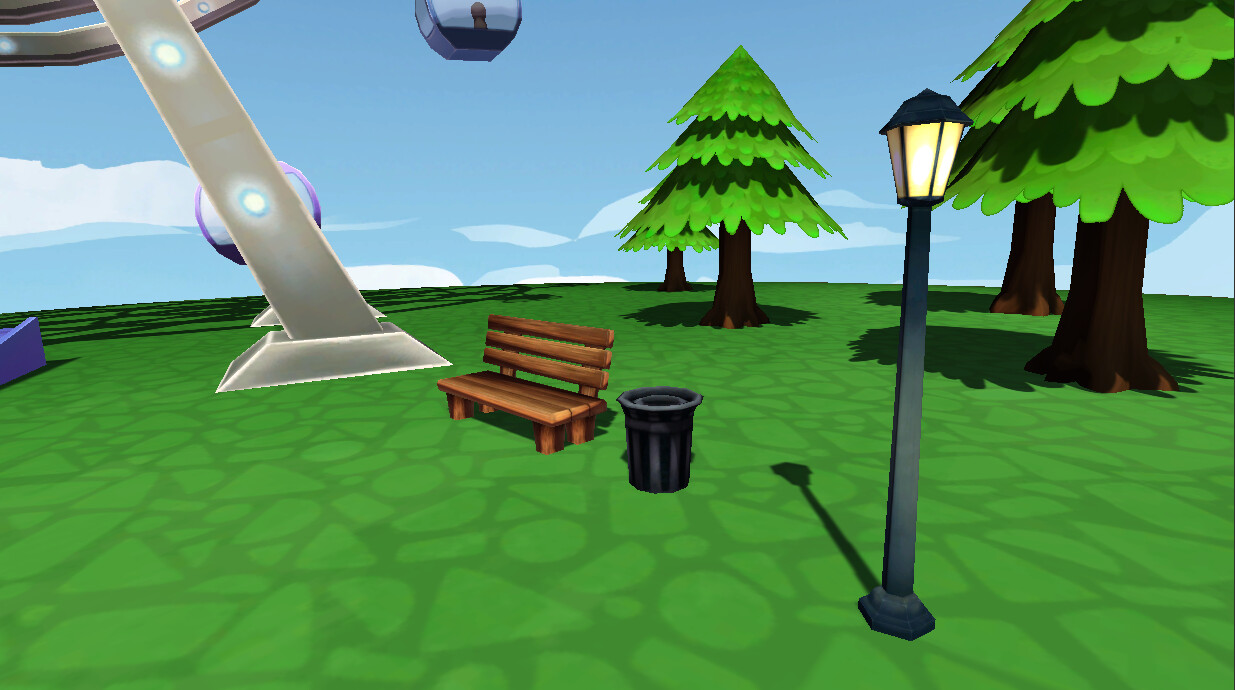 Laura Cote - Park diorama