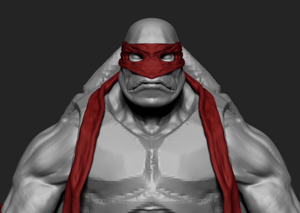 ArtStation - TMNT Raph Character Model