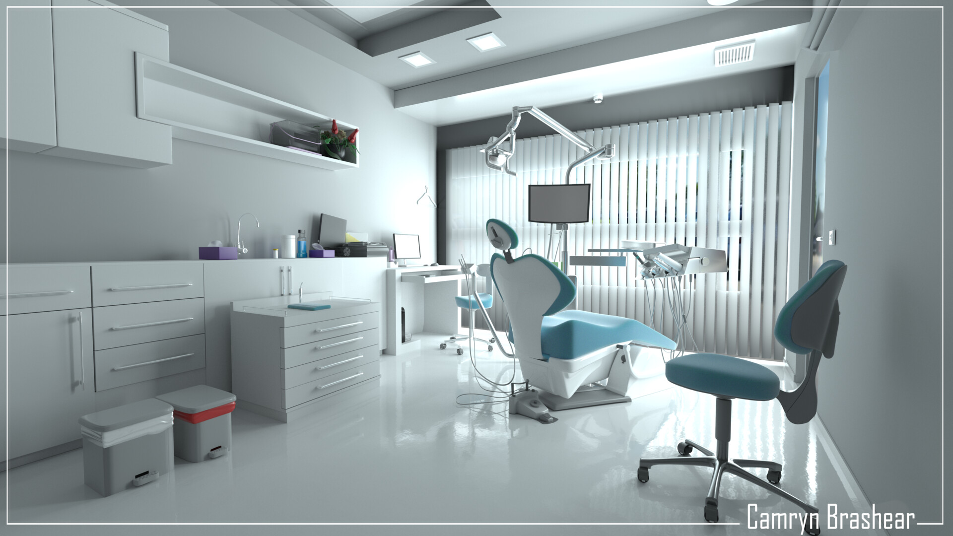 ArtStation - ETSU Dentist Office Recreation, MatchCam