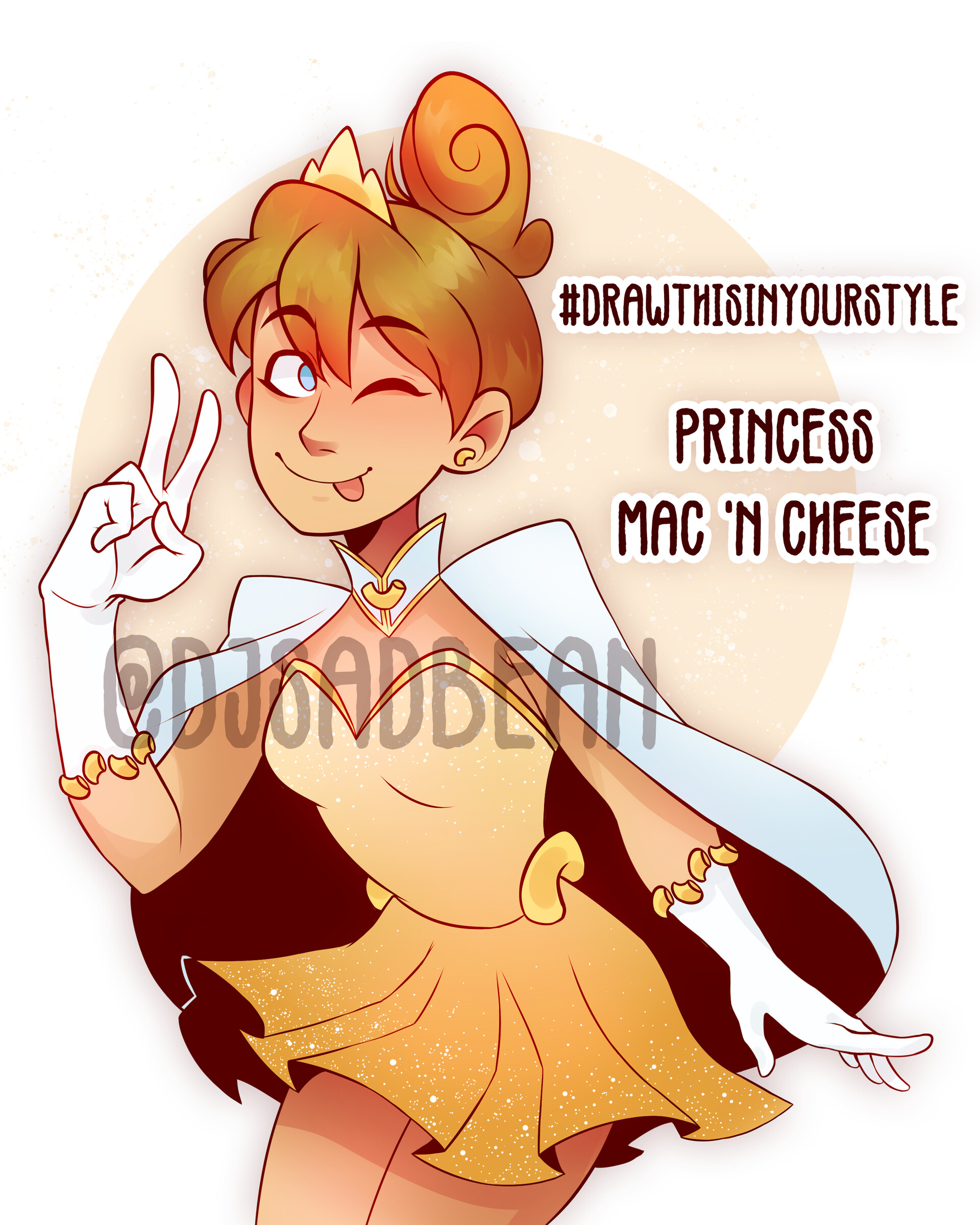 ArtStation - DTIYS Princess Mac and Cheese