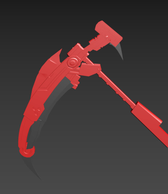 ArtStation - RWBY - Crescent Rose