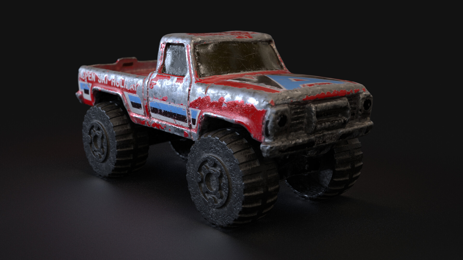 ArtStation - Mini Pick Up Matchbox Photogrammetry
