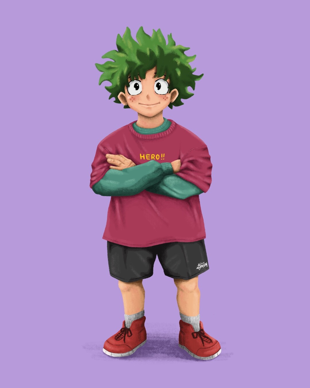 ArtStation - Midoriya My Hero Academia
