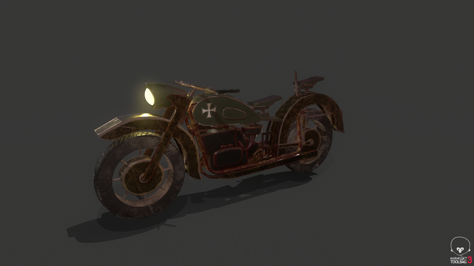 ArtStation - BMW R12 Motorcycle