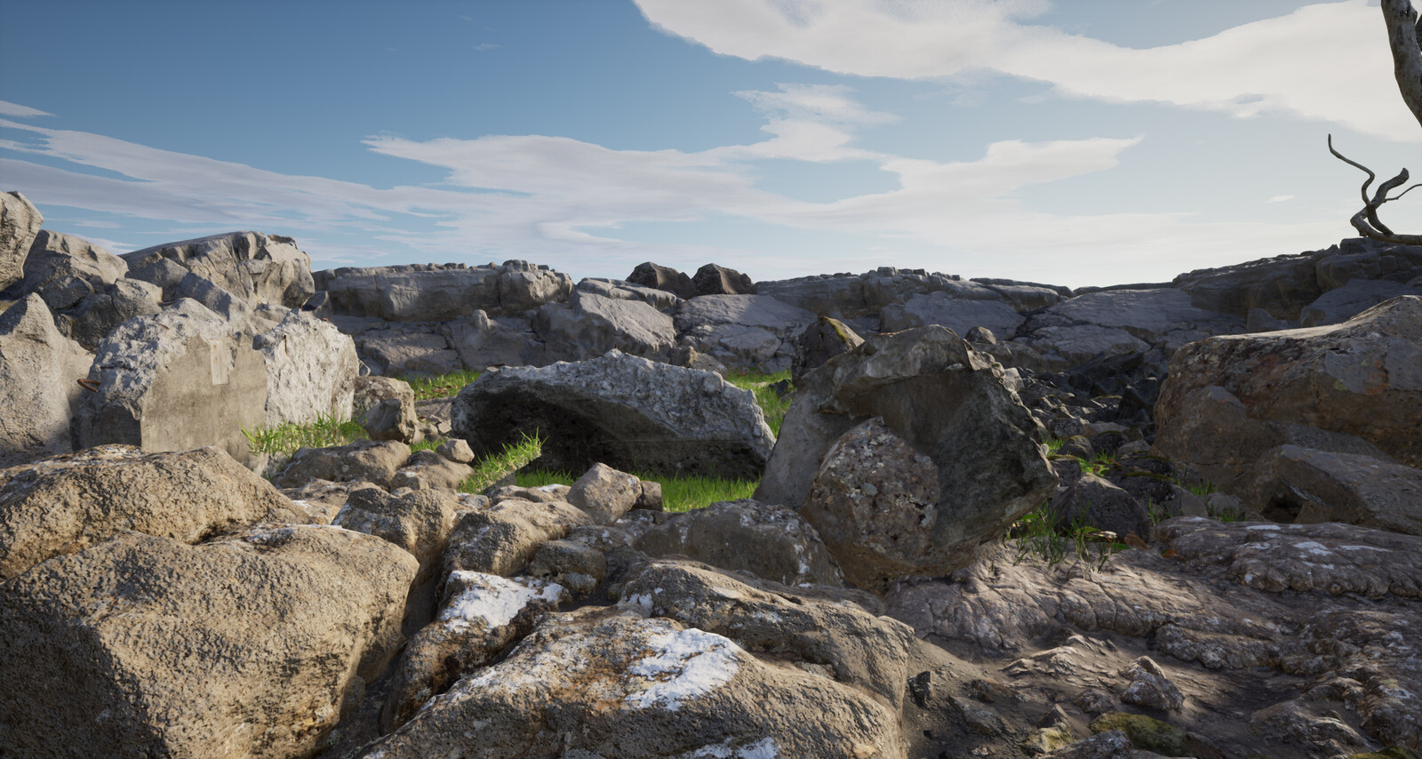 Leo Chou - UE4+Megascans(Now Free) - Make a small scene ! Unreal Engine ...