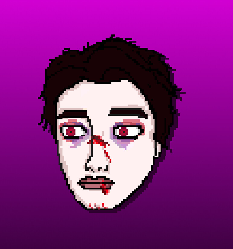 ArtStation - HotLine Miami: Character remake