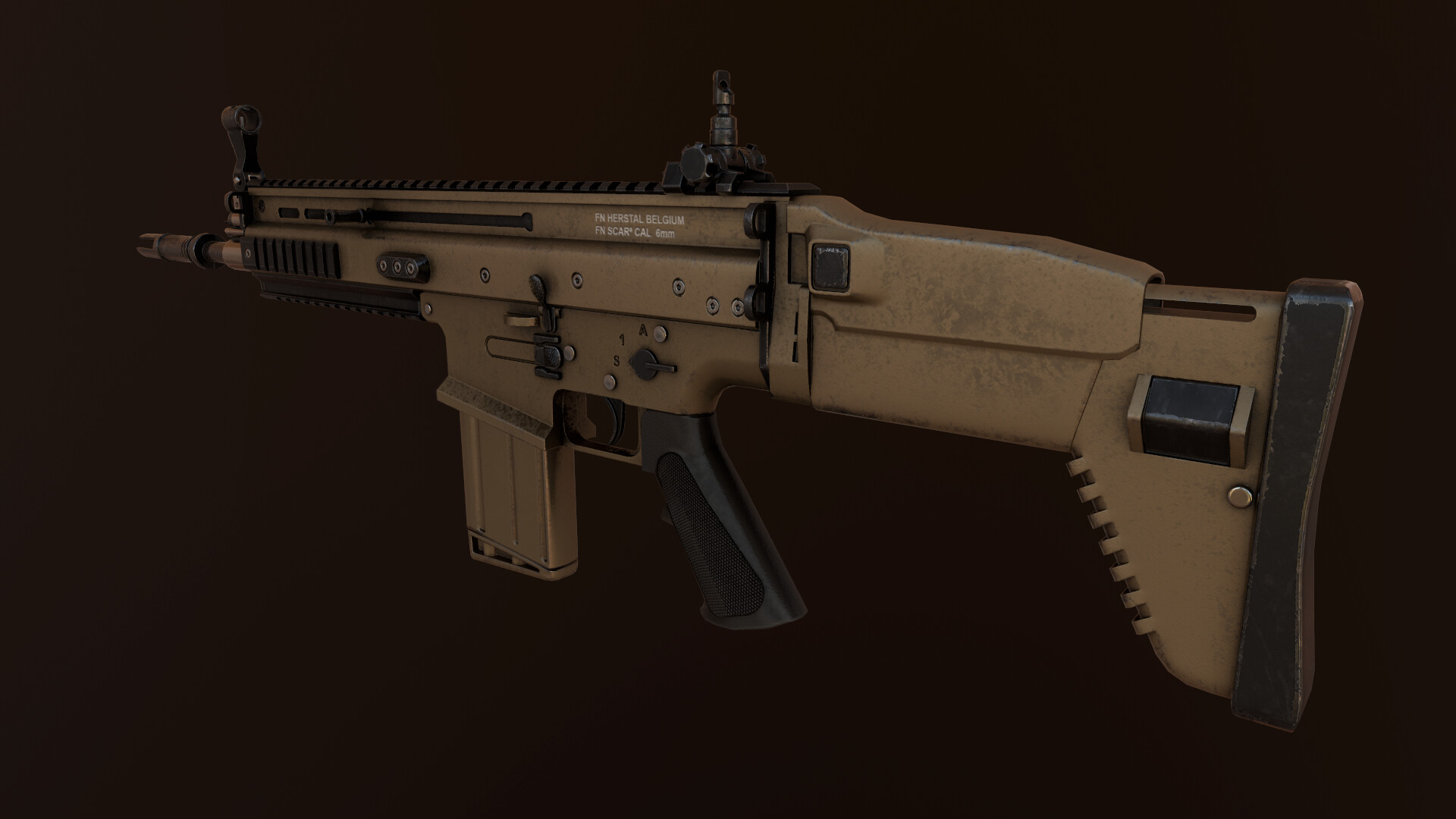 ArtStation - SCAR H