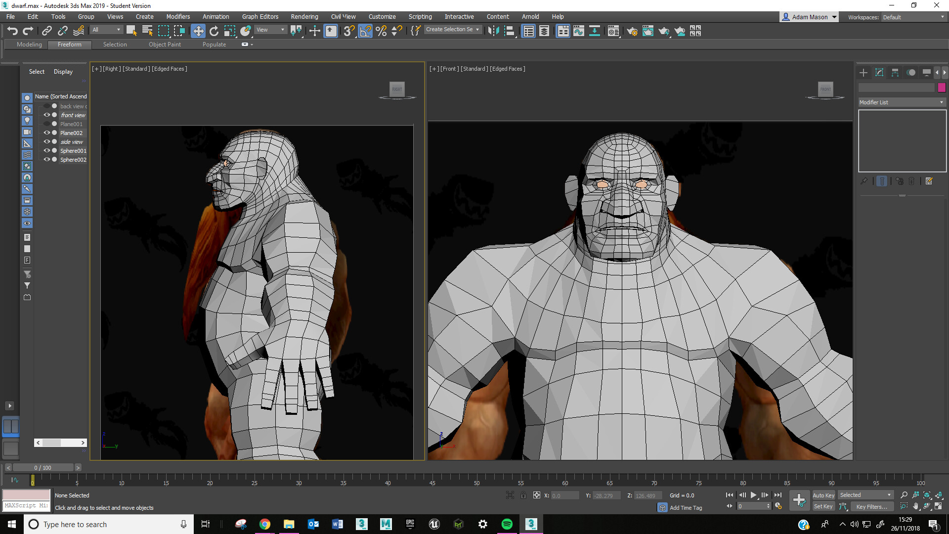 Adam Mason - World of Warcraft Dwarf - Sculpture