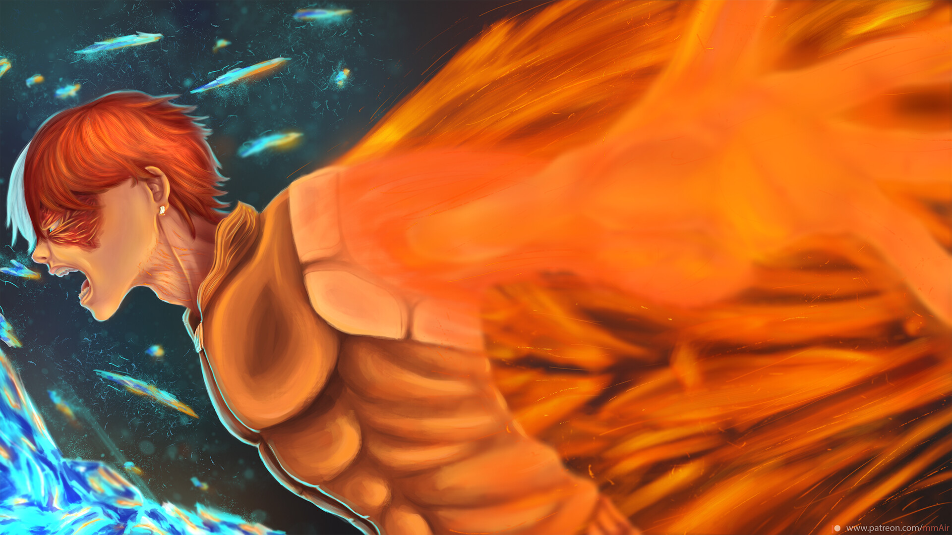 ArtStation - Shoto Todoroki