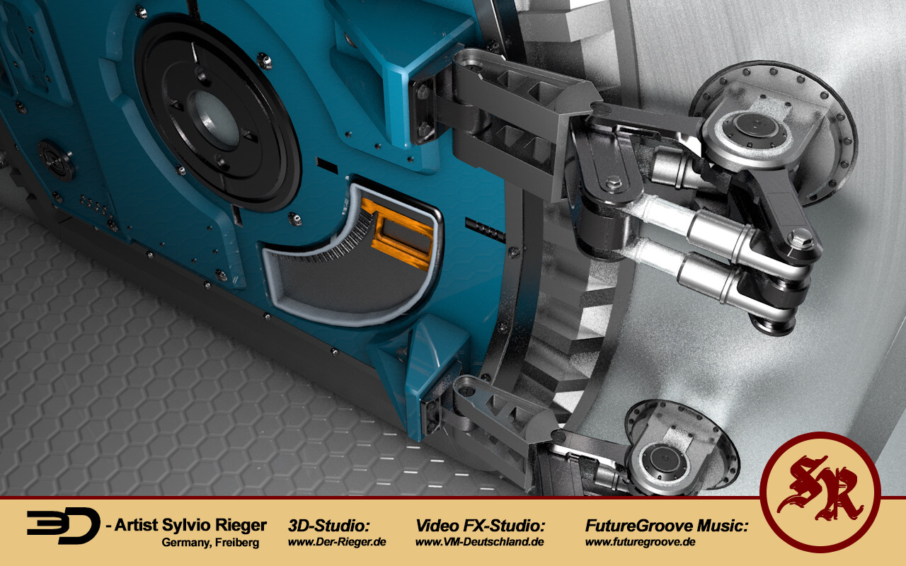 Sylvio Rieger - SciFi Gate for a Shortmovie