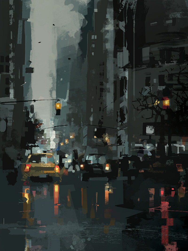 ArtStation - wet.pavement