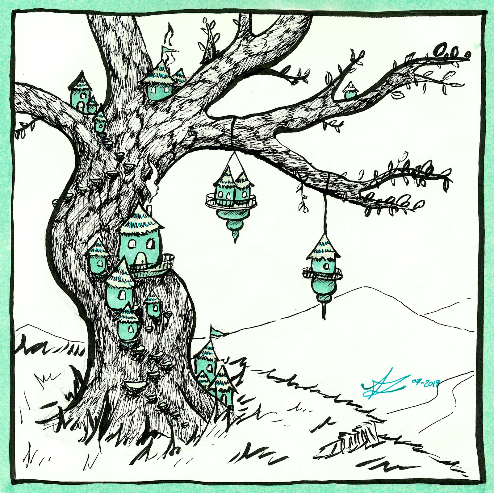 AJ Blake - Village in the Roots