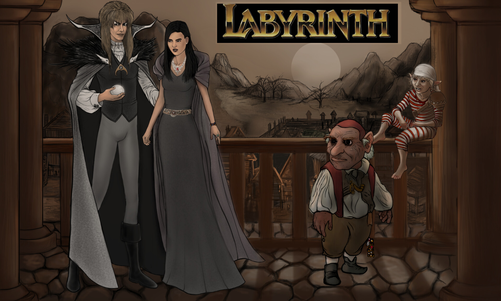 ArtStation - Labyrinth Alternate Ending