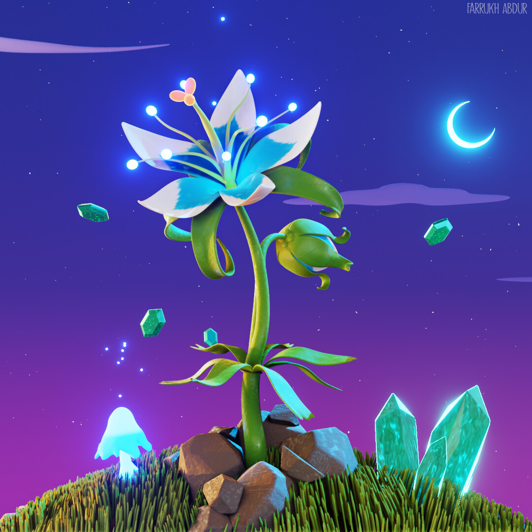 ArtStation - Silent Princess - Blender