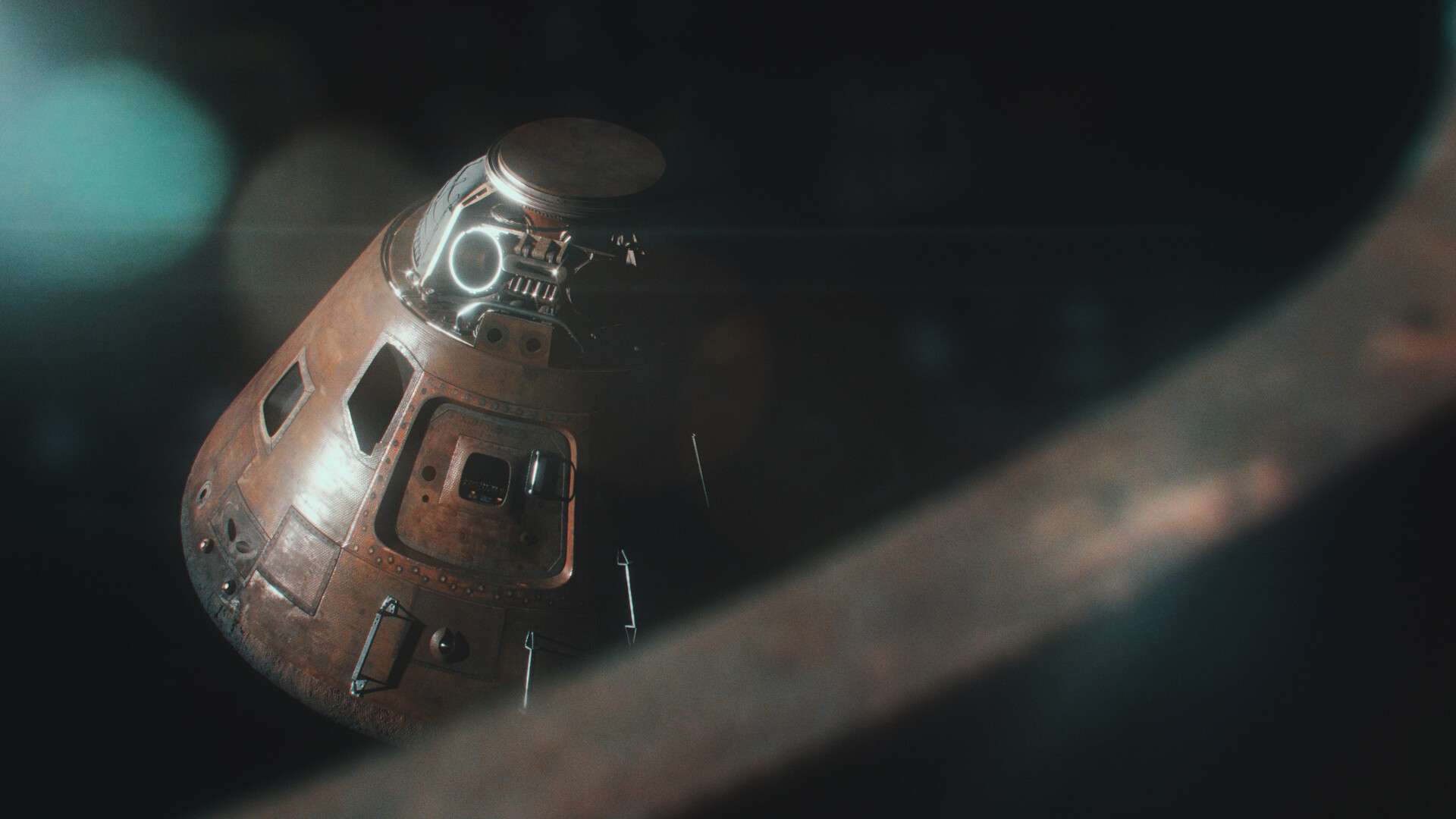 ArtStation - Apollo 11 Space Capsule