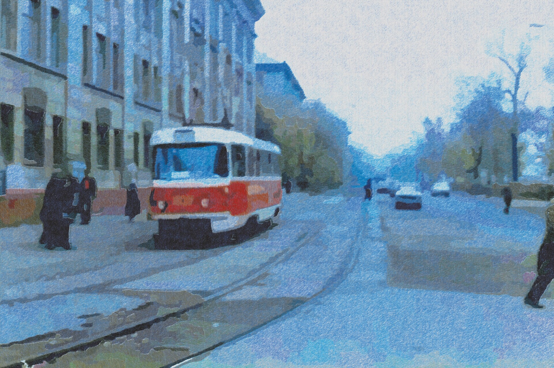 ArtStation - Moscow tram