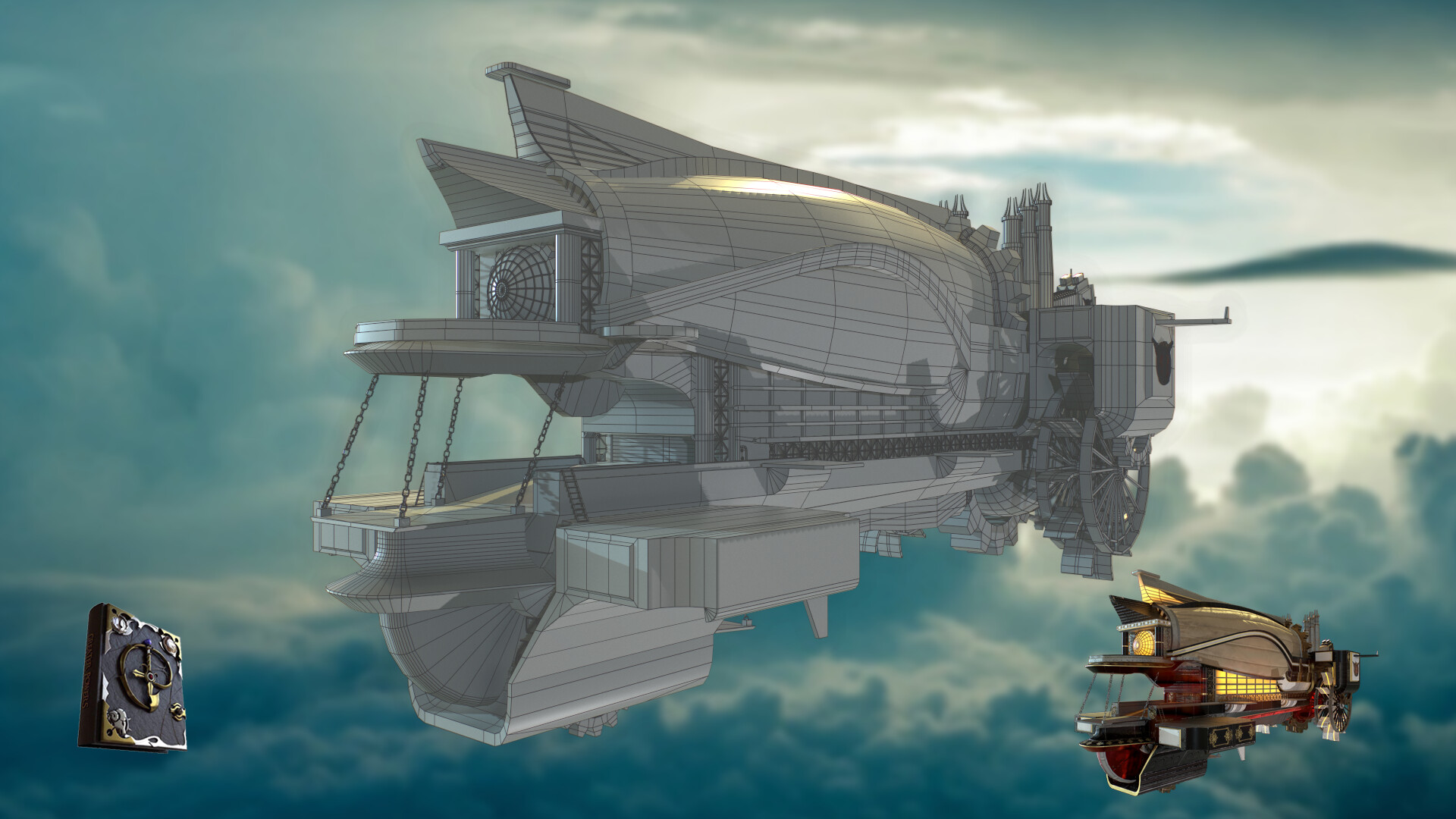 Marky Cristobal - Greater Powers - Merchant Guild Heavy Cruiser: Leviathan