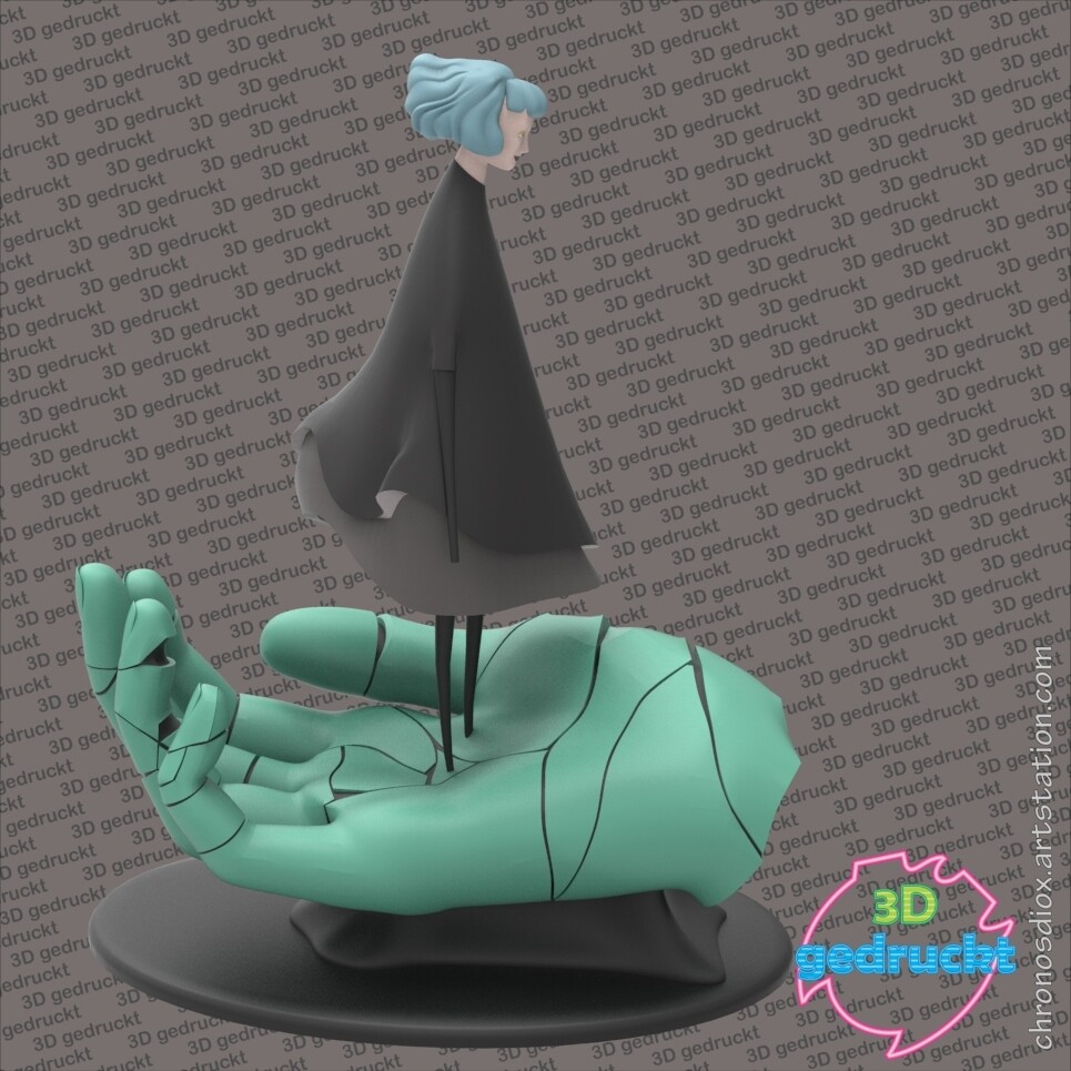 ArtStation - GRIS figure design final version