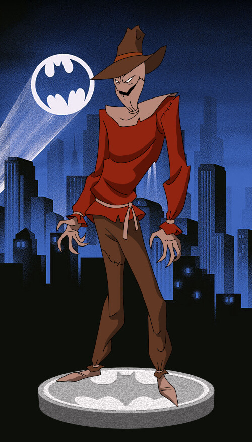 Roy Hakim - BTAS - Scarecrow - First Costume