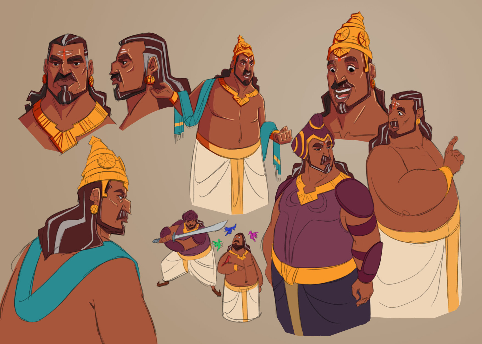 ArtStation - King's advisory (Amatya)