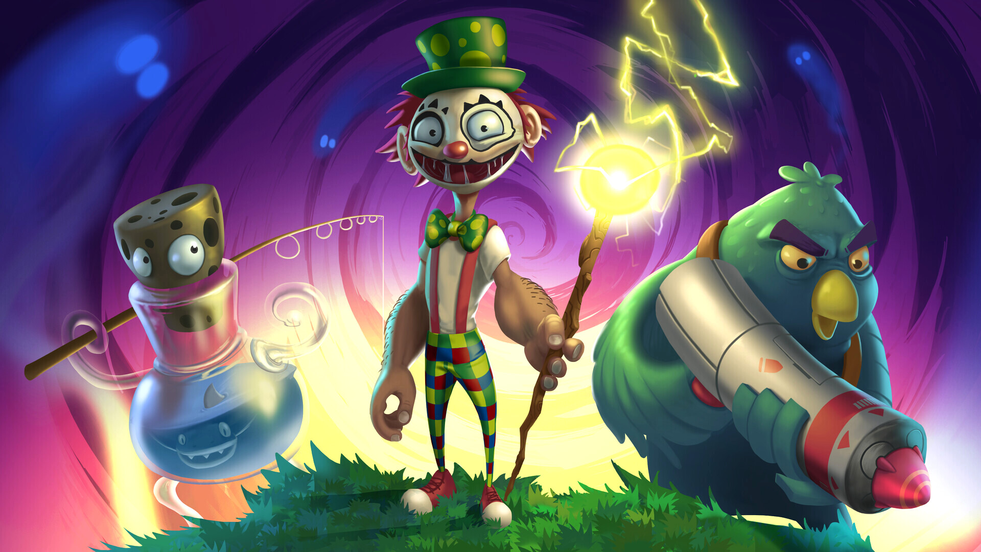 ArtStation - Illustration for Pixel Squad #3