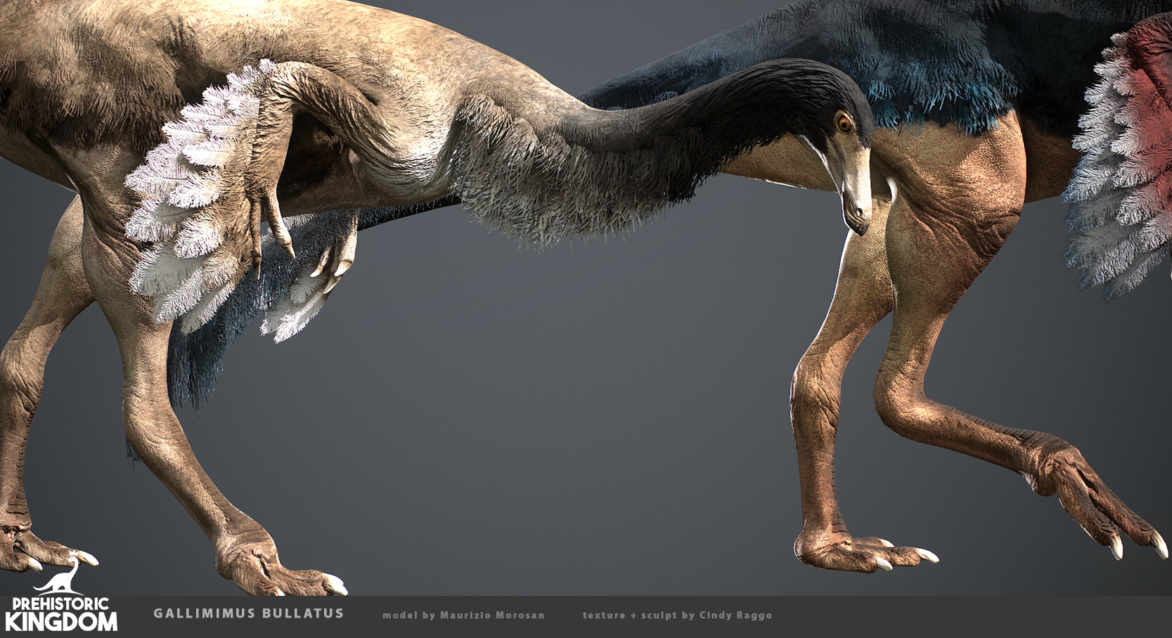 Cindy Raggo - Prehistoric Kingdom: Gallimimus bullatus LEGACY