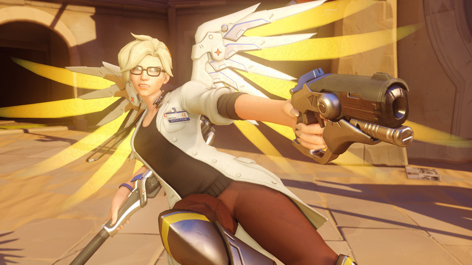 Hong - Overwatch Mercy Dr. Ziegler skin