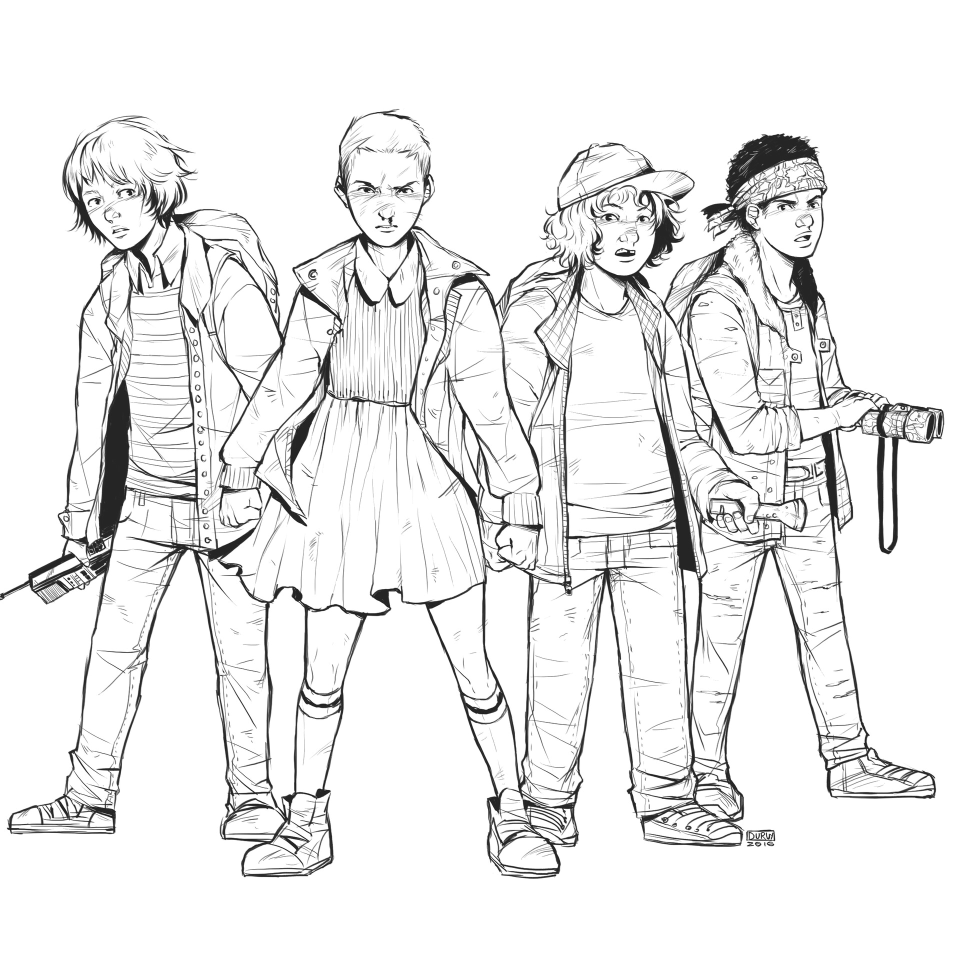 ArtStation - Stranger Things