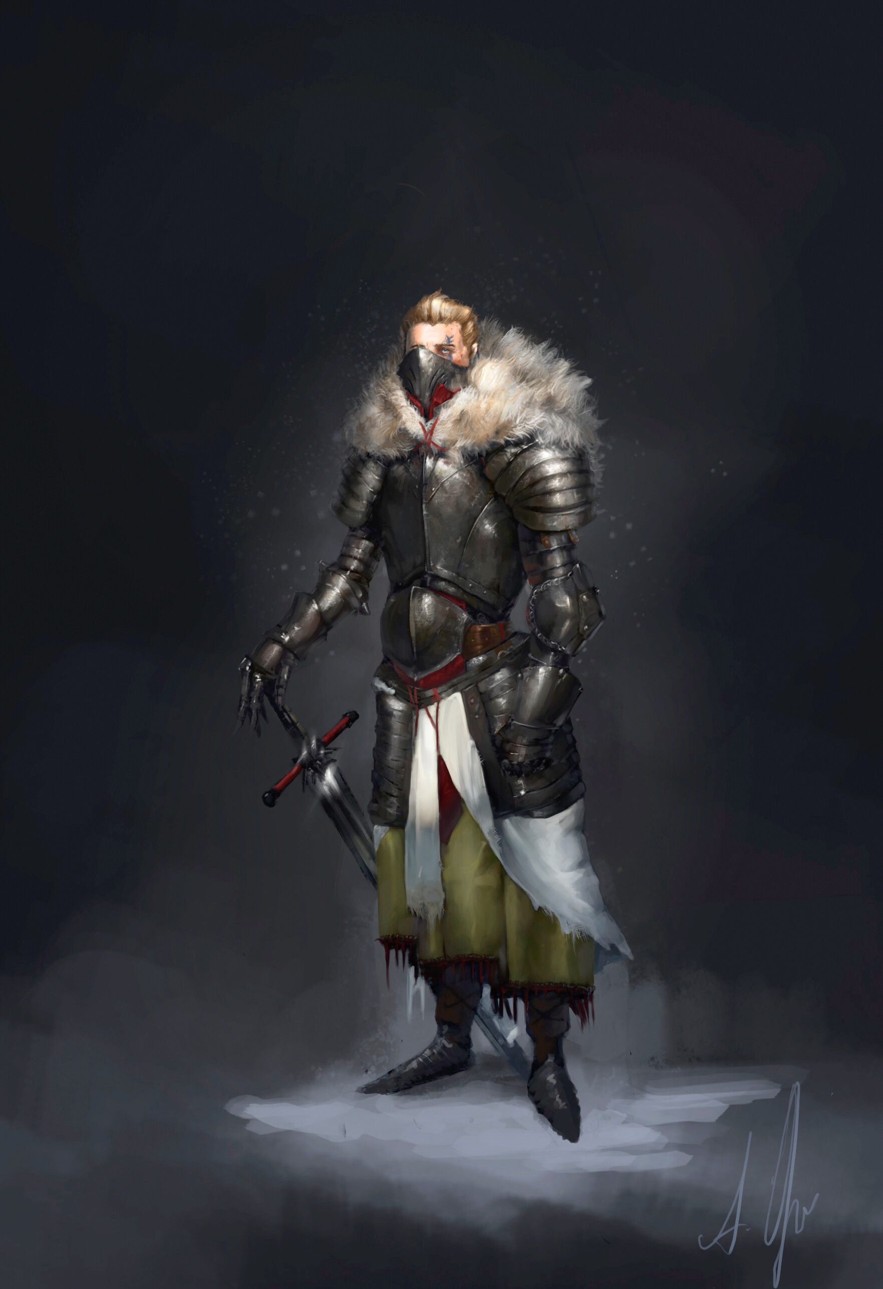 ArtStation - Common knight....