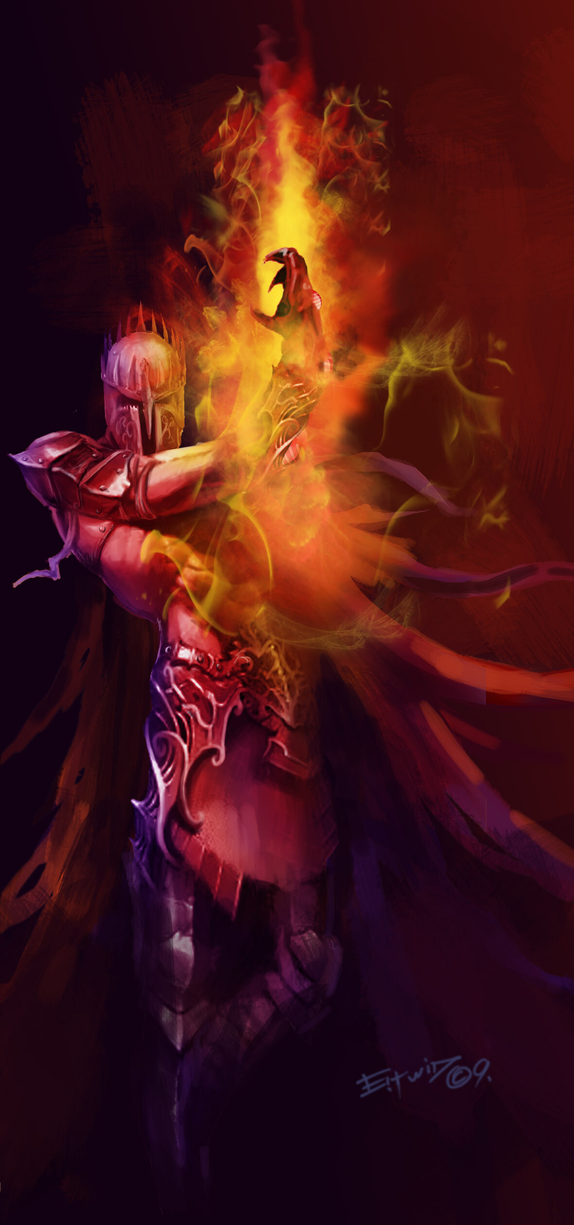 ArtStation - The Dark Knight (Image)