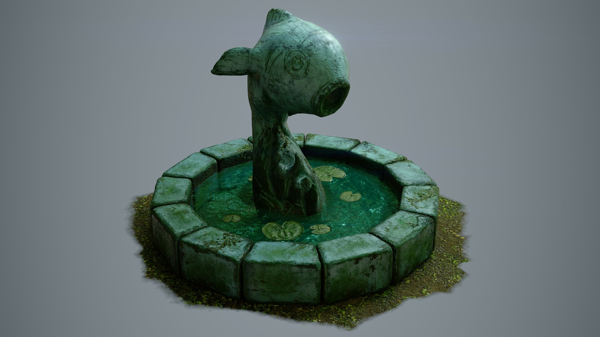 Néstor Moreno - Fish Fountain