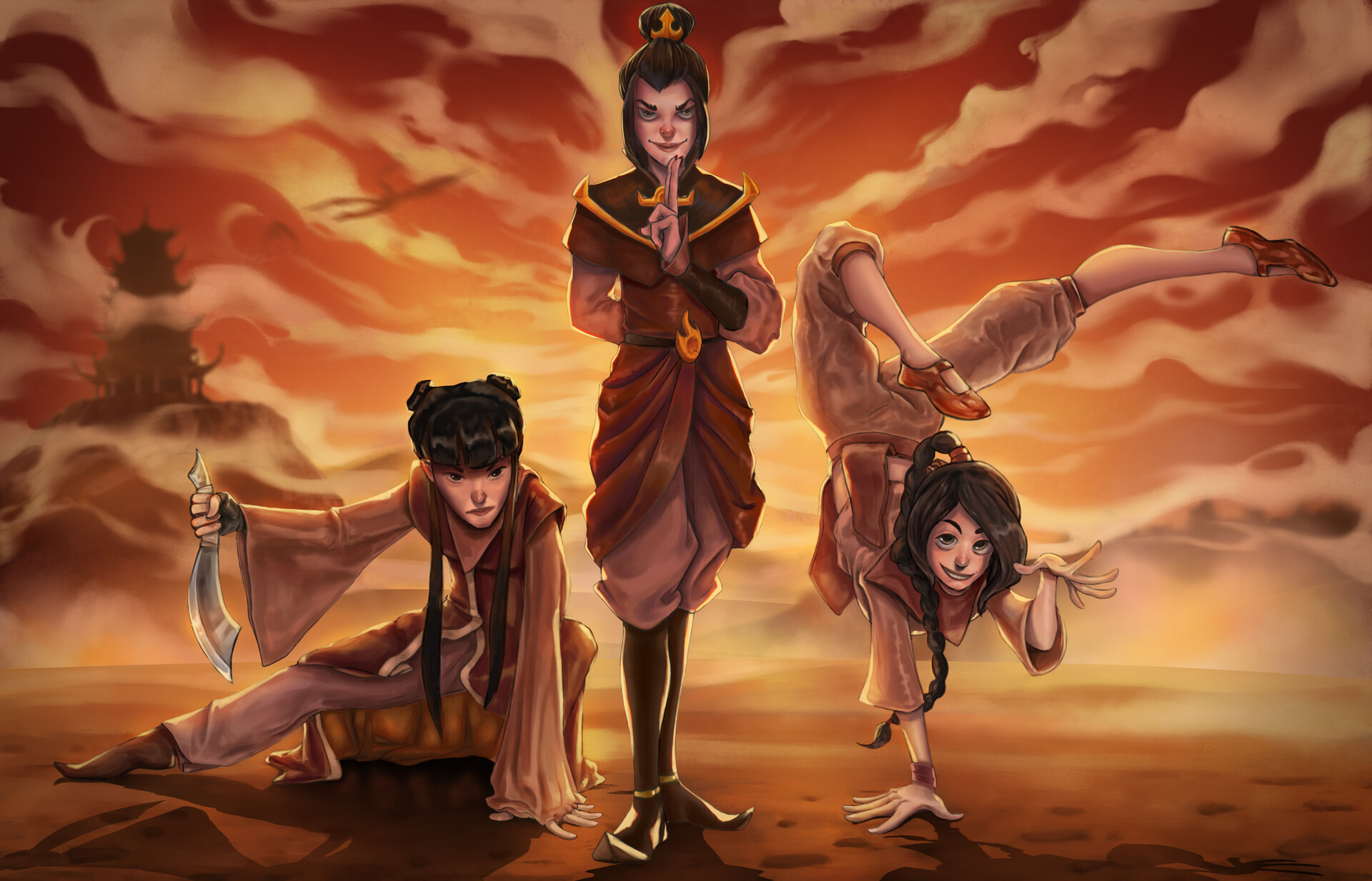 ArtStation - fire nation