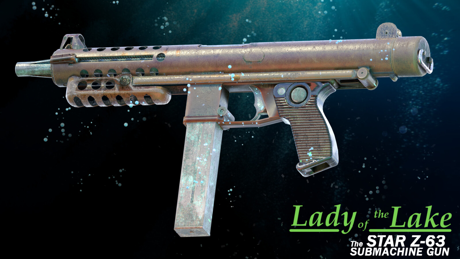 X - The Star Z-63 Submachine gun