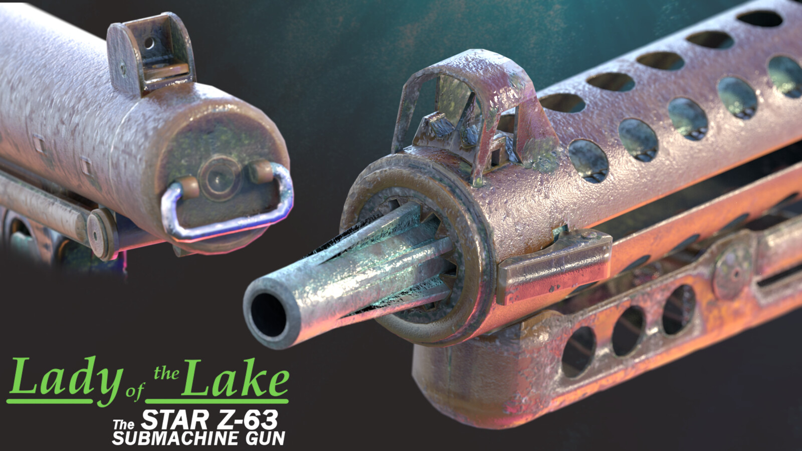 X - The Star Z-63 Submachine gun