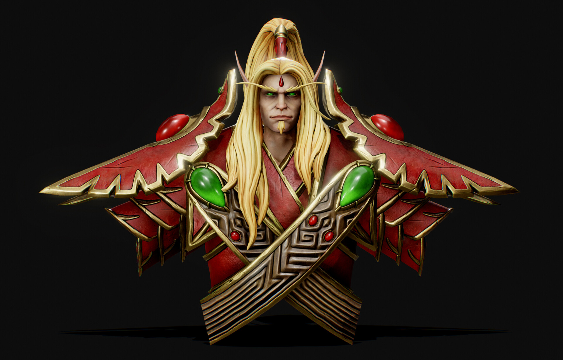 ArtStation - Blood Elf