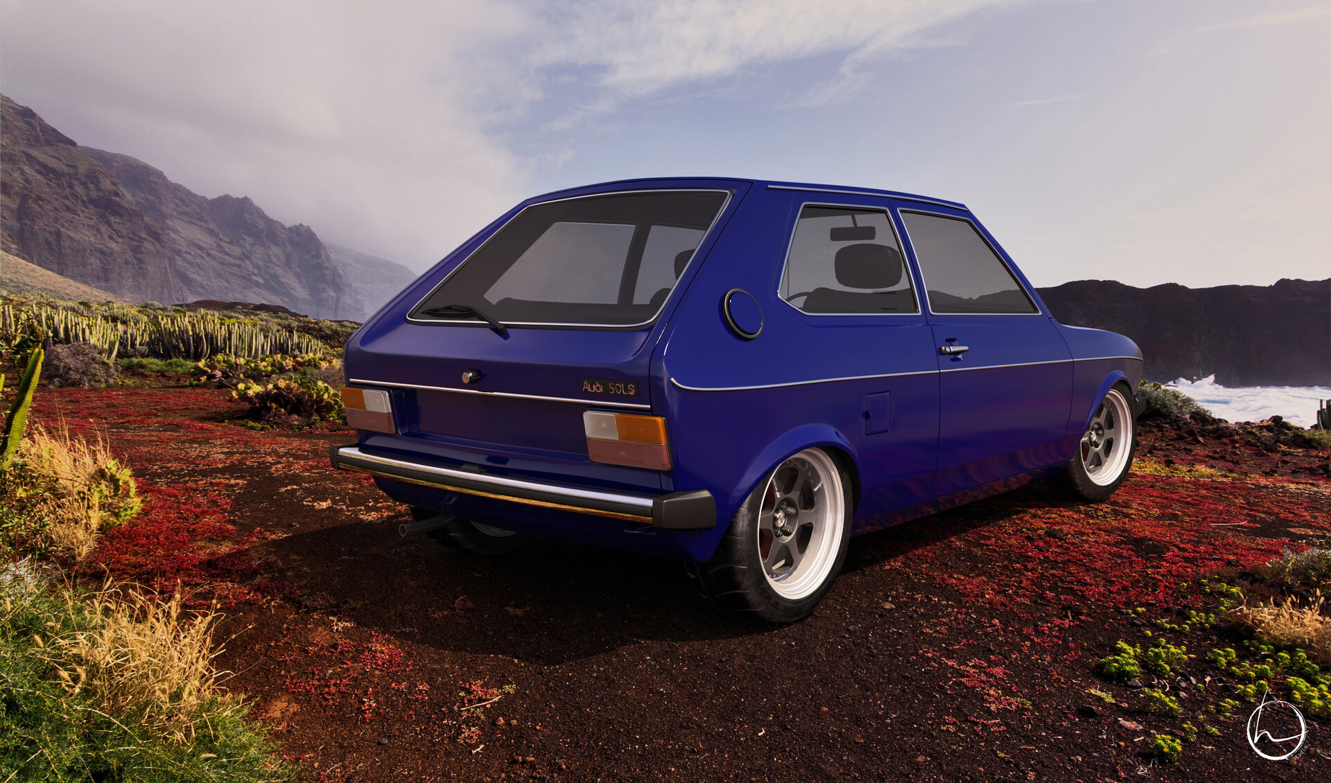 ArtStation - 1974 Audi 50