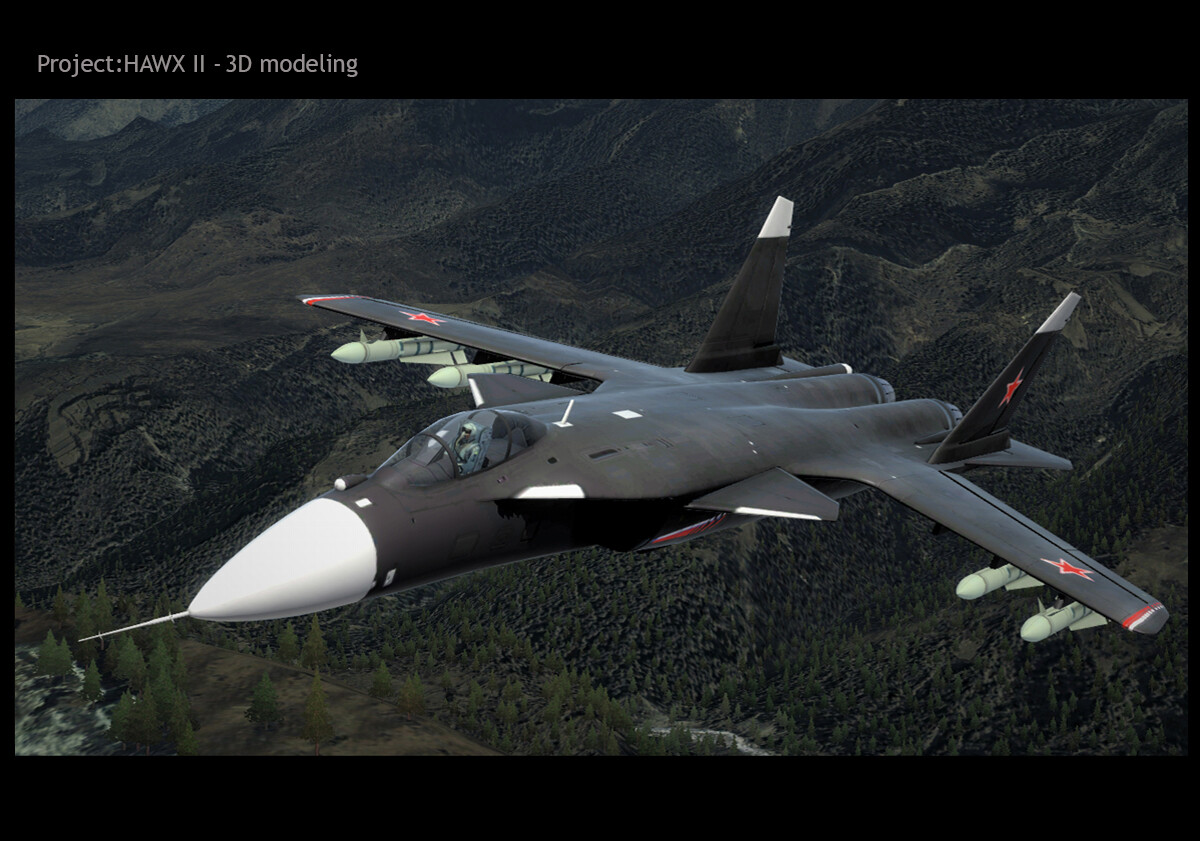 ArtStation - Su-47 Berkut