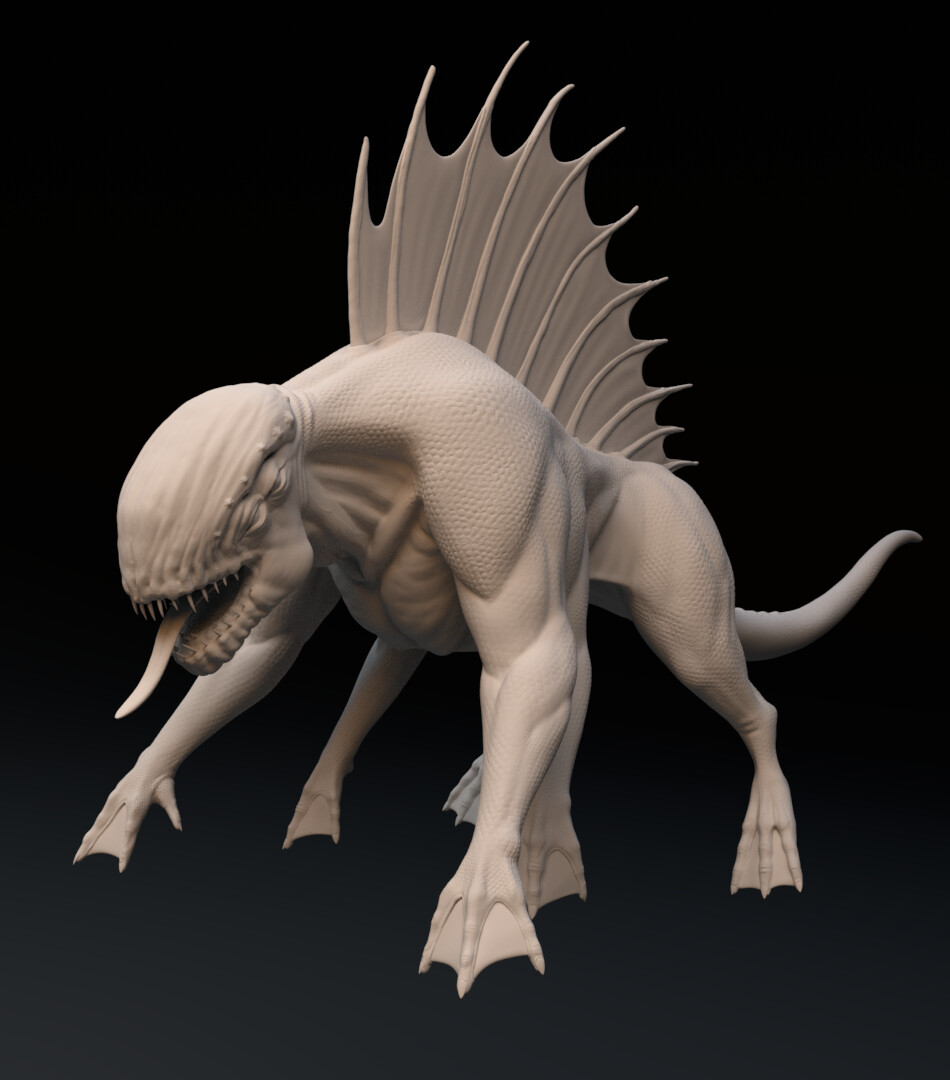 ArtStation - Aquatic beast