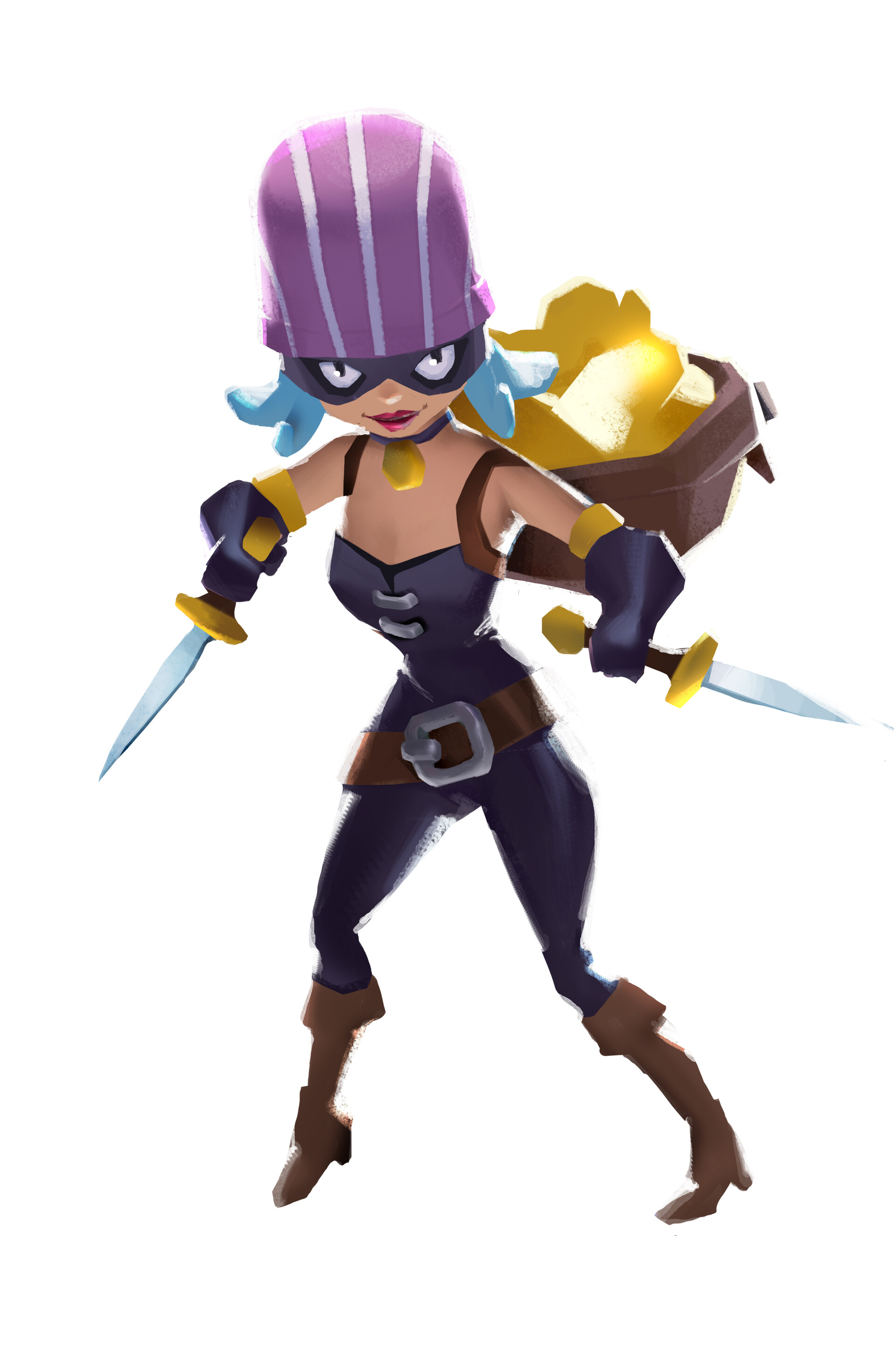 ArtStation - character from plunder pirates STUDY