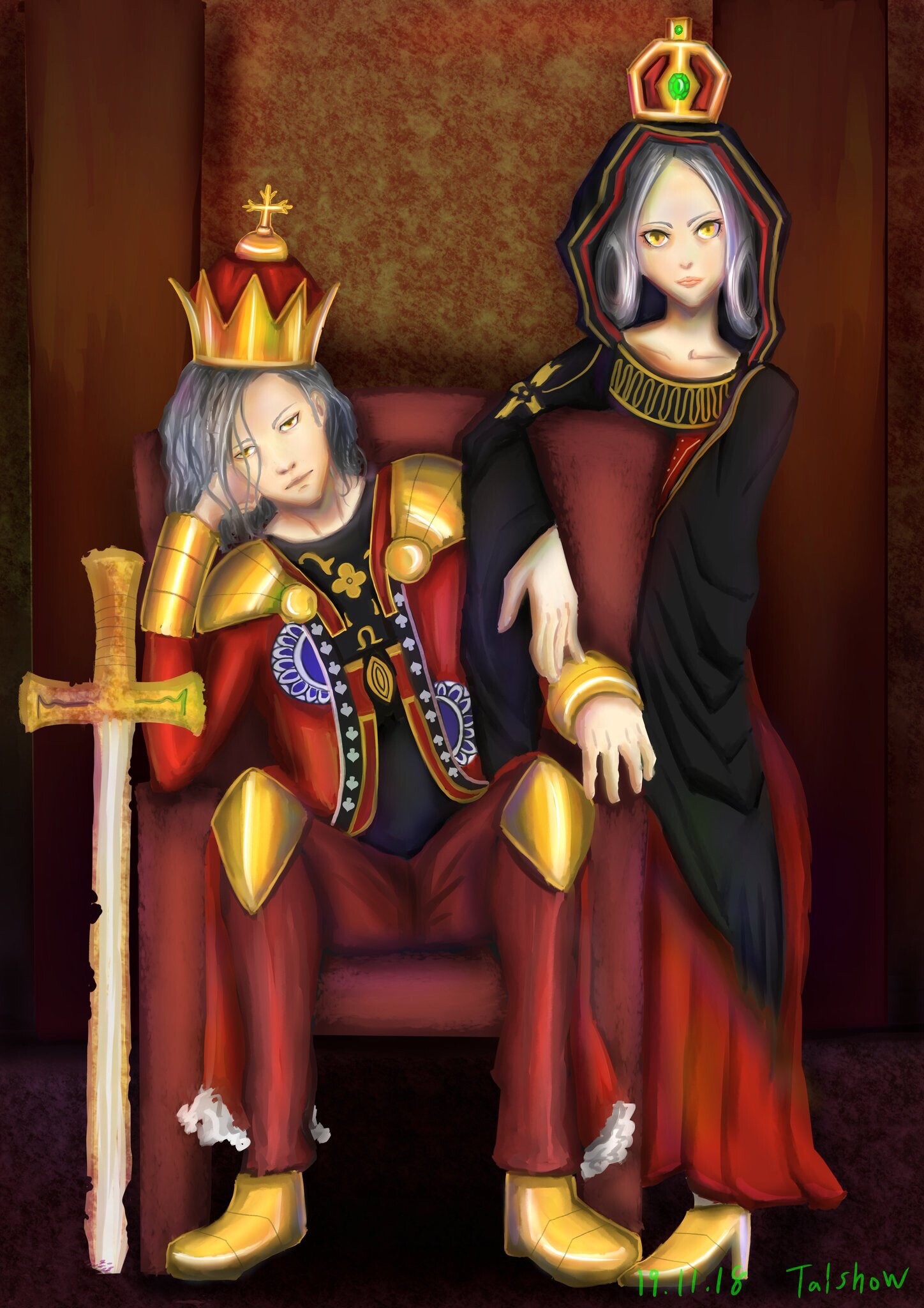 ArtStation - King and Queen