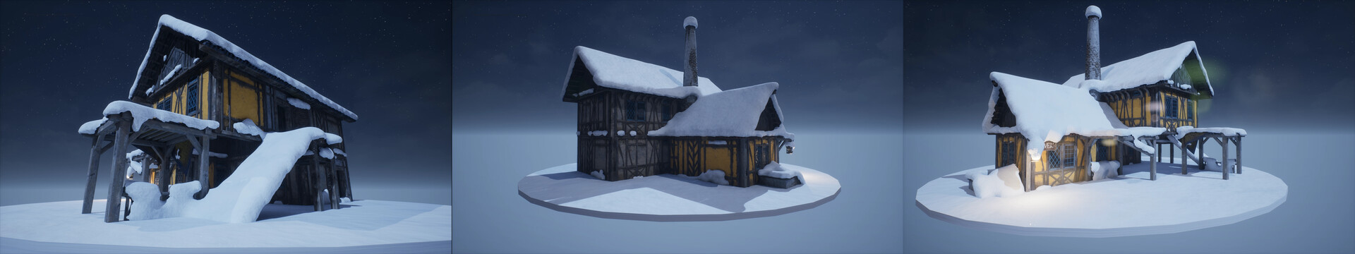 Valentin PICARD - Procedural Snow - Houdini engine Tool