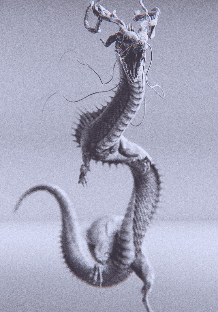 ArtStation - Japanese Dragon