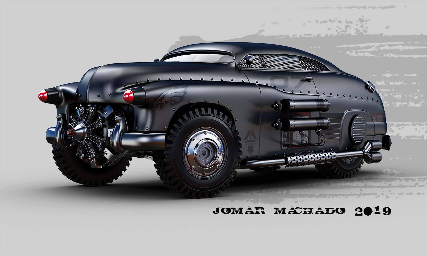 ArtStation - Cyber Retro Merc