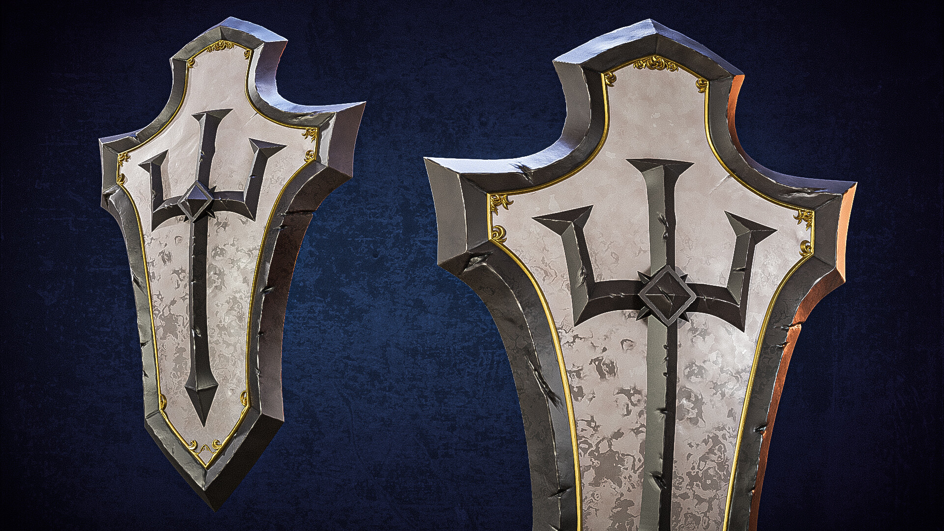 ArtStation - Weapons & Shields / 06 - Blender 2.81